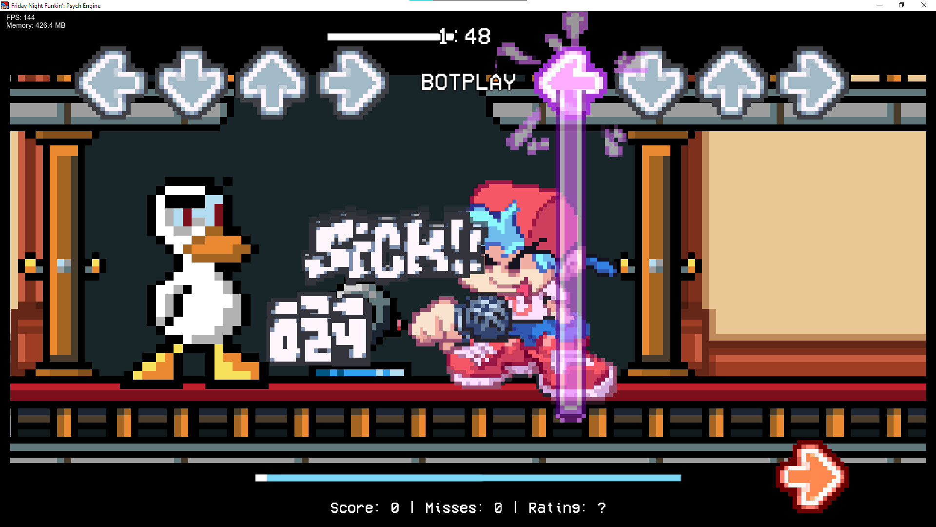 FNF vs Duck Game Mod for Friday Night Funkin' | FNF Mods