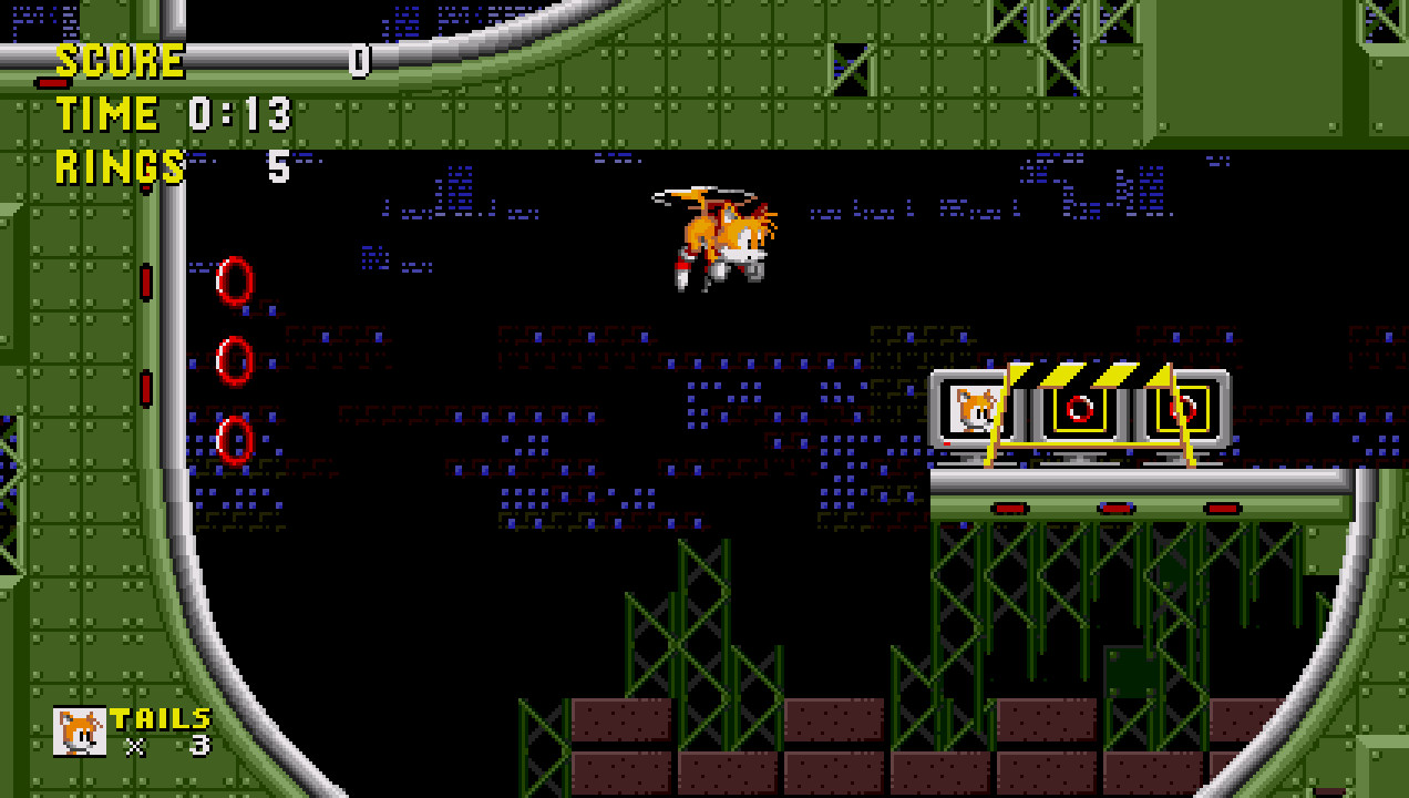 Sonic 1 Reverse Curse RSDK Mod for Sonic the Hedgehog (2013) | S1 2013 Mods