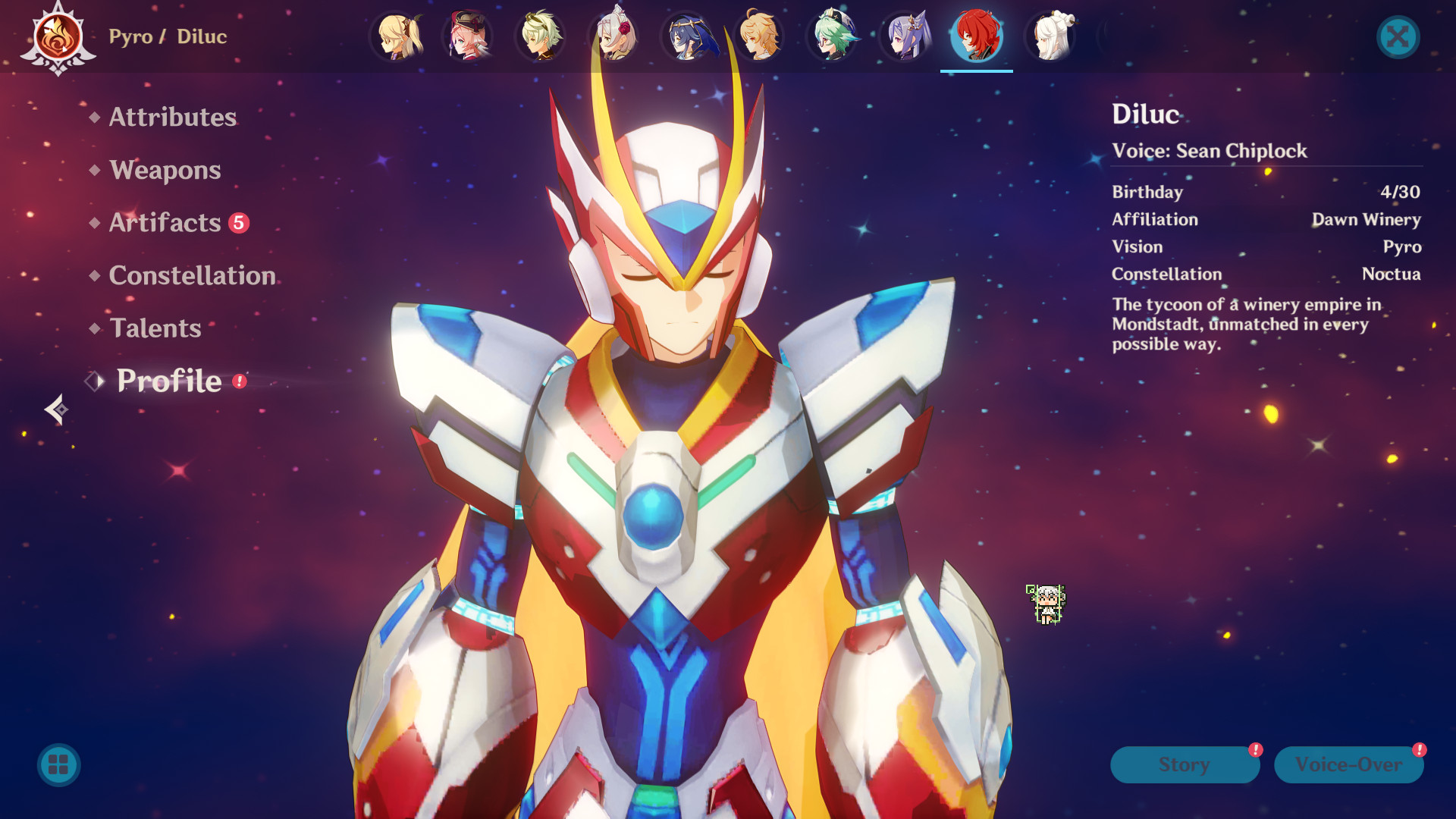 RMXD ( DIVE ARMOR ZERO ) Mod for Genshin Impact | GI Mods