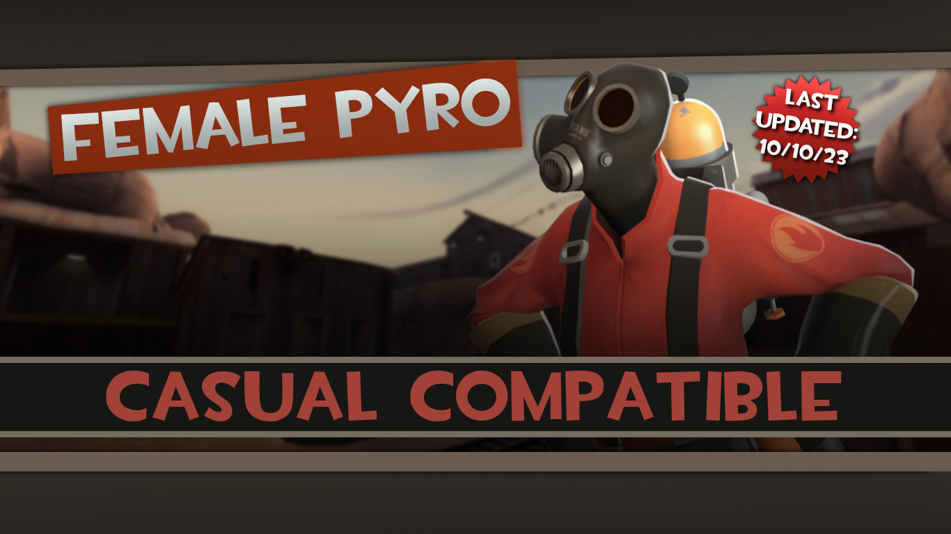 The Female Pyro (Casual) Mod for Team Fortress 2 | TF2 Mods