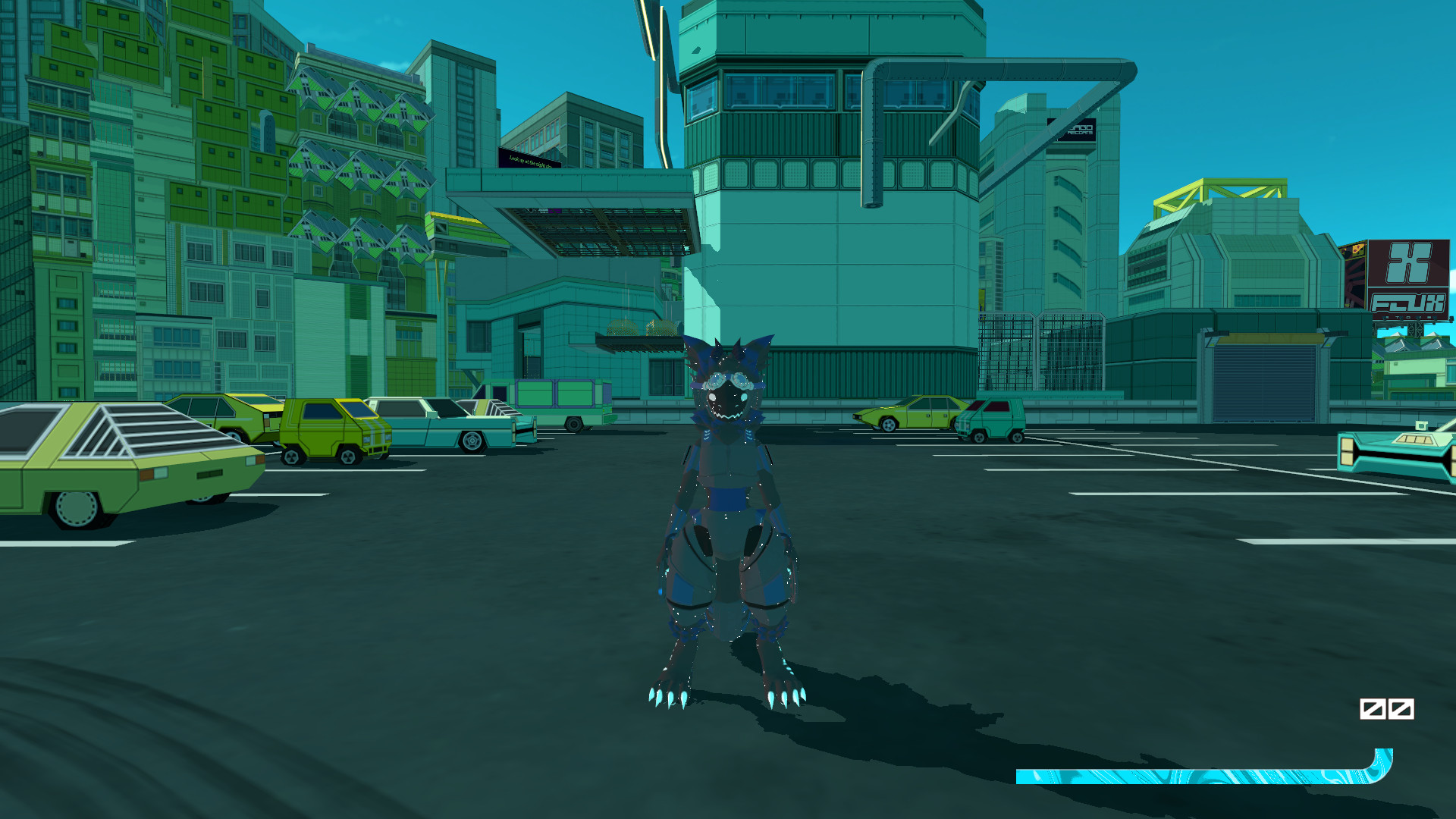Protogen Red Mod for Bomb Rush Cyberfunk | BRC Mods
