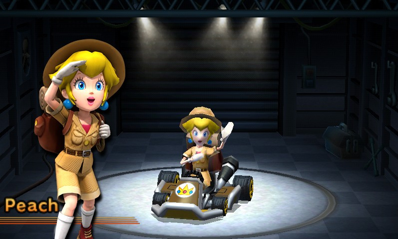 Peach (Explorer) (Tour Port) Mod for Mario Kart 7 | MK7 Mods