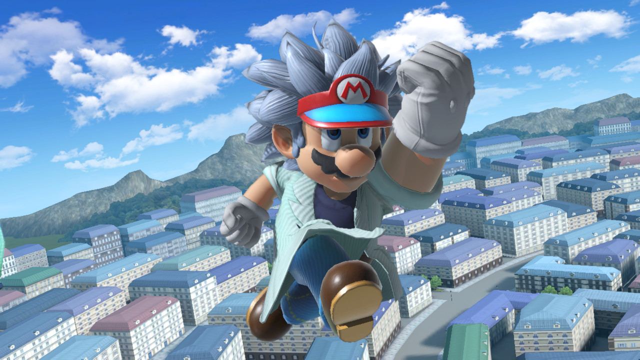 Scientist Mario Mod for Super Smash Bros. Ultimate | SSBU Mods