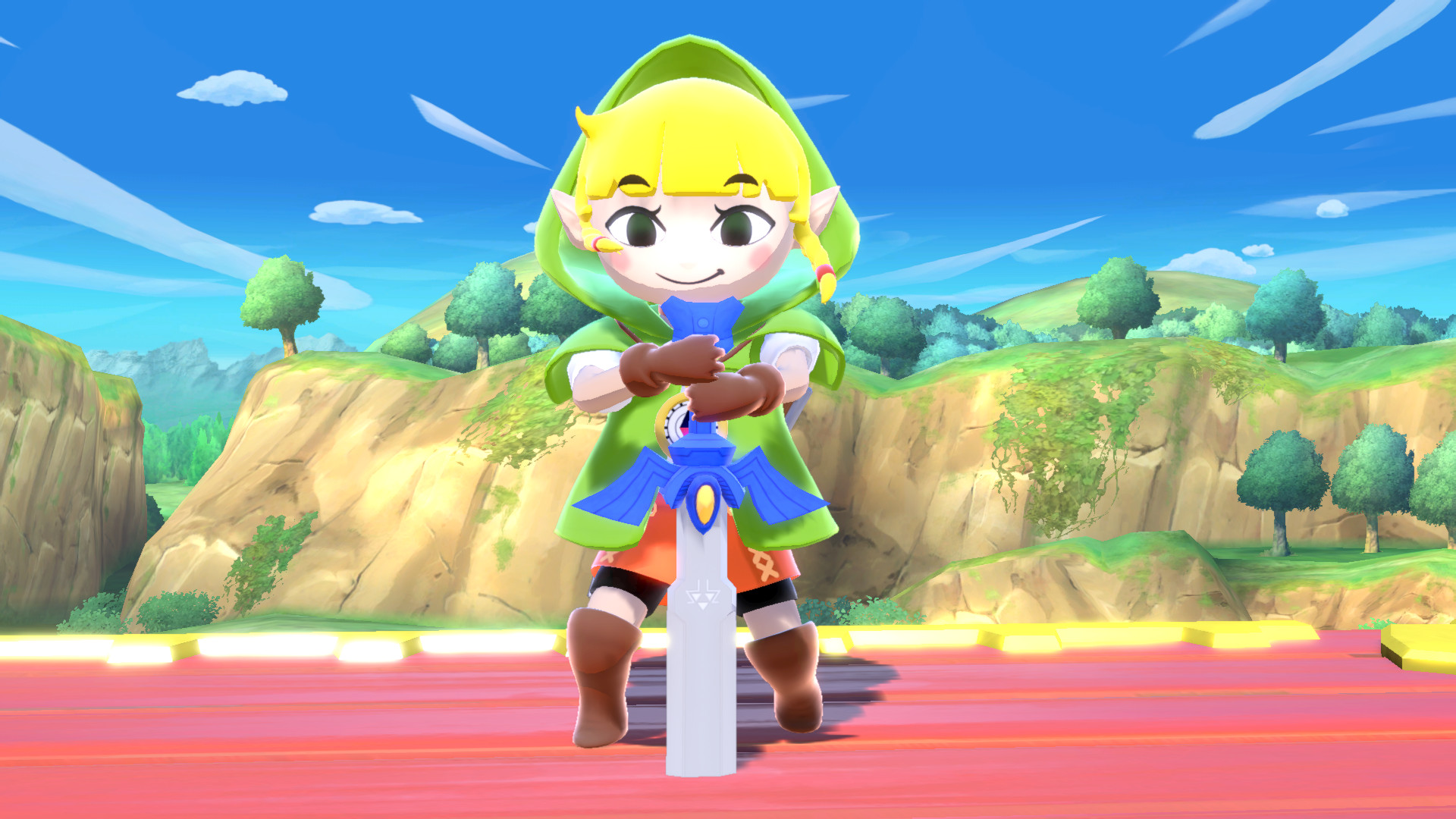 Toon Linkle Mod for Super Smash Bros. Ultimate | SSBU Mods