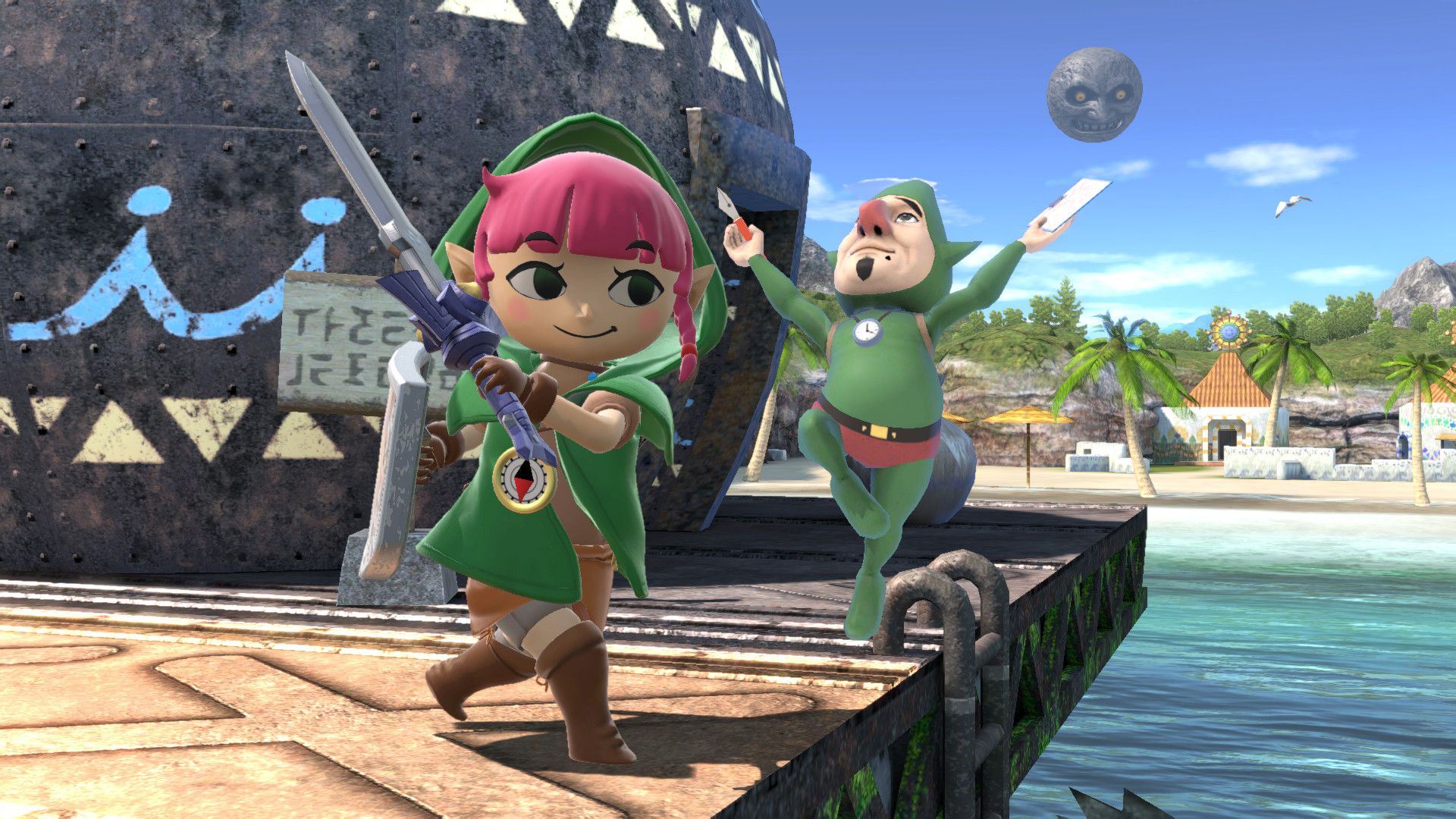 Toon Linkle Mod for Super Smash Bros. Ultimate | SSBU Mods