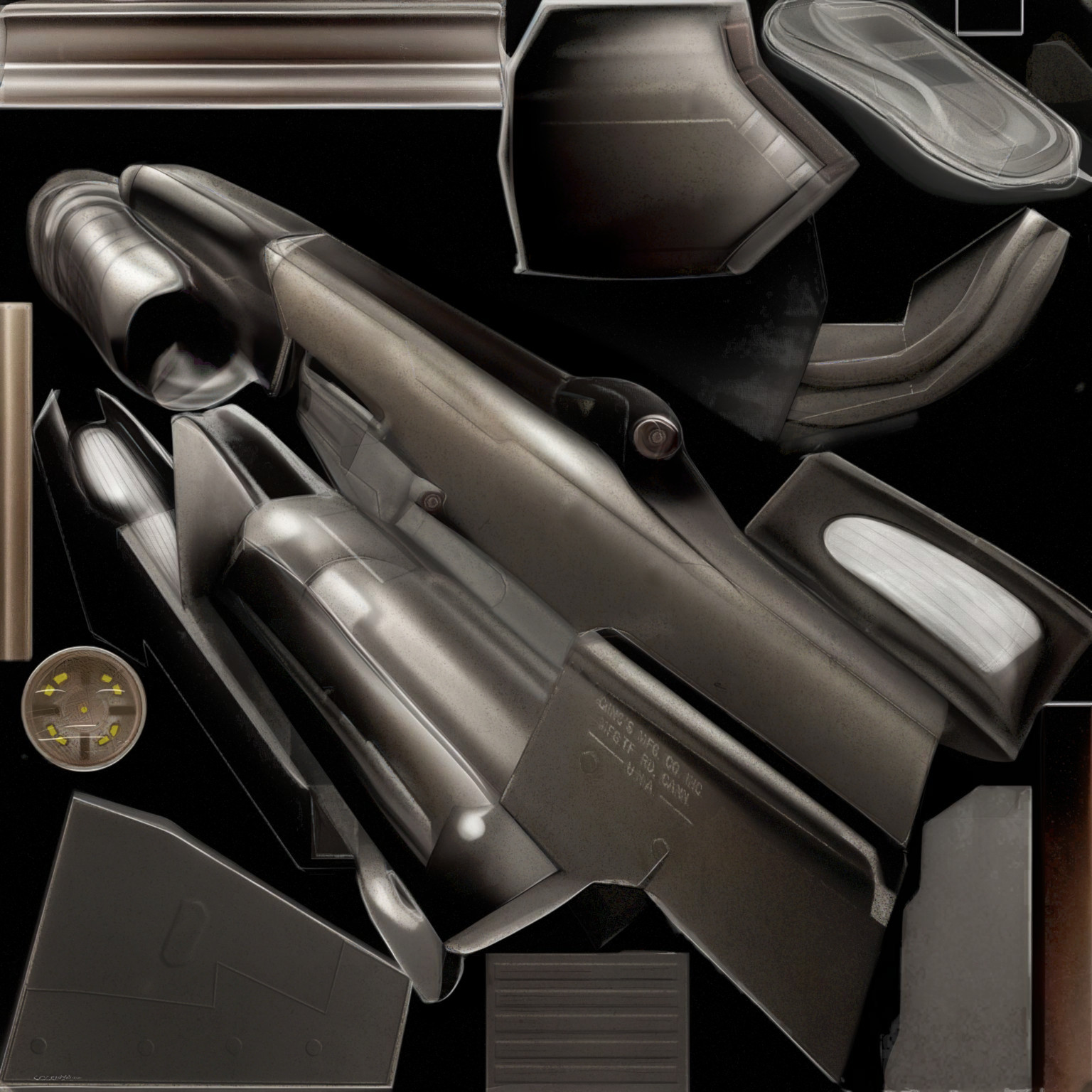 4K AR2 Blue & Beige Mod for Half-Life 2 | HL2 Mods