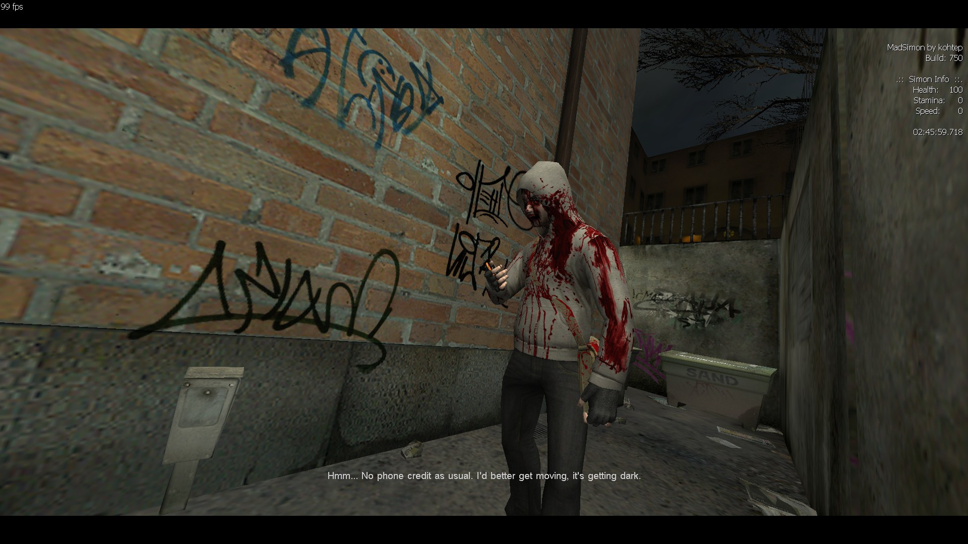 Book Simon weapons and cutscenes Mod for Cry of Fear | CoF Mods