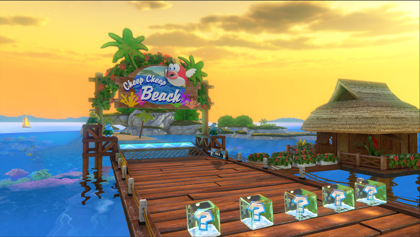 DS Sunset Beach Mod for Mario Kart 8 Deluxe | MK8D Mods