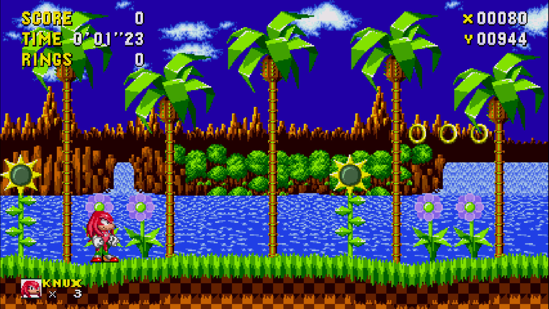 Short Knuckles Names Mod for Sonic the Hedgehog Forever | S1F Mods