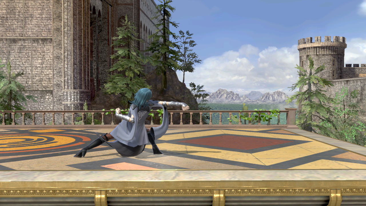 Byleth with only Sword of the Creator Mod for Super Smash Bros ...