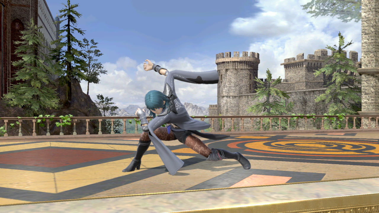 Byleth with only Sword of the Creator Mod for Super Smash Bros ...