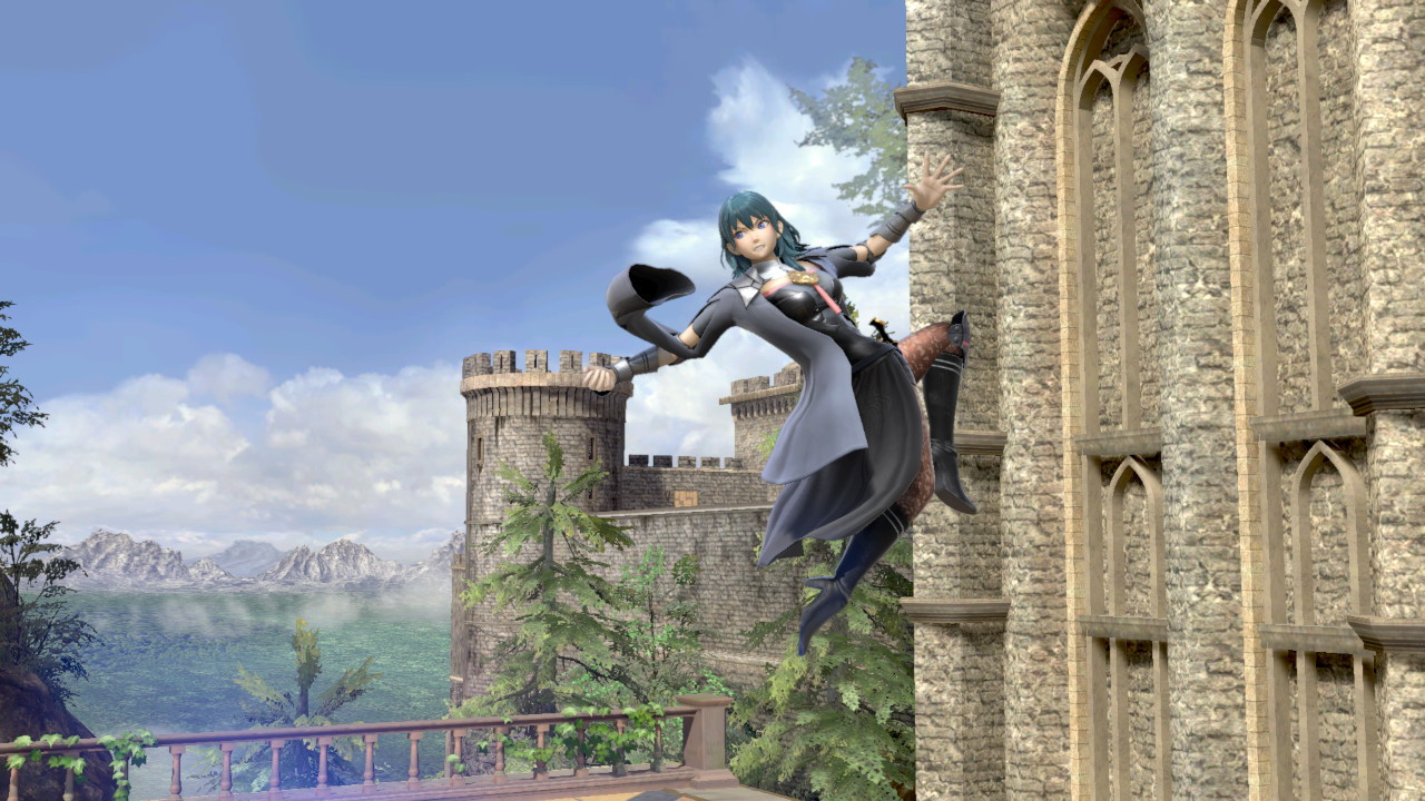 Byleth with only Sword of the Creator Mod for Super Smash Bros ...