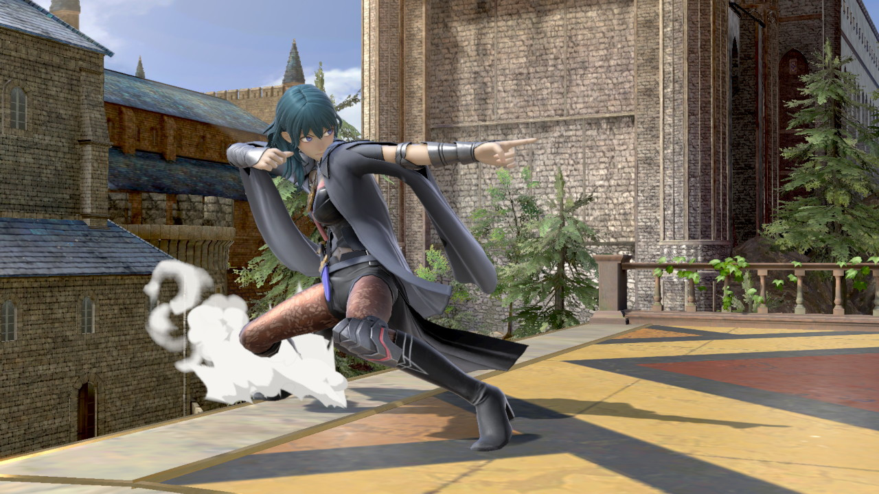 Byleth with only Sword of the Creator Mod for Super Smash Bros ...