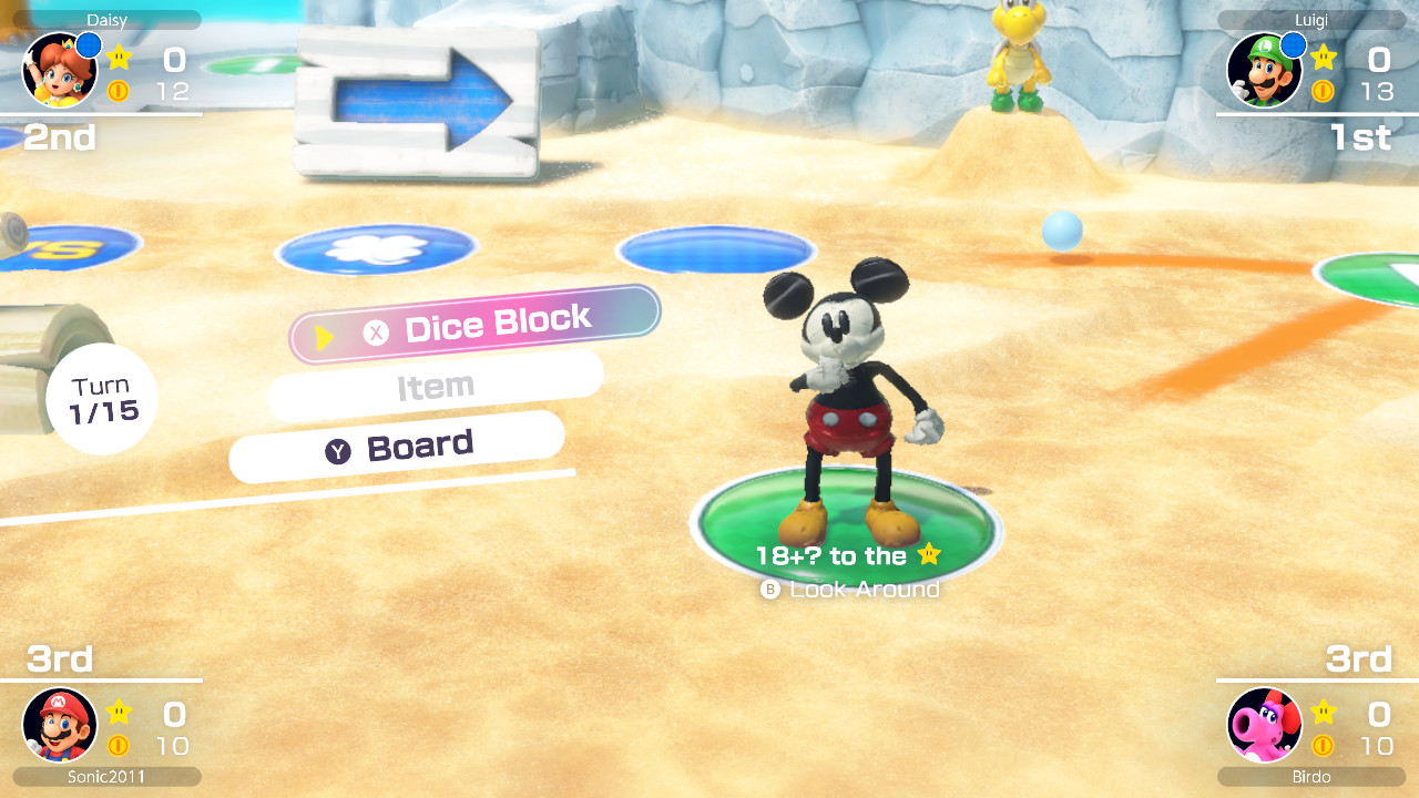 Mickey Mouse Mod for Mario Party Superstars | MPS Mods