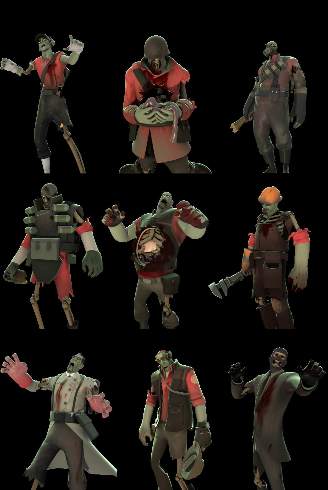 Updated Main Menu Characters |Abandoned| Mod for Team Fortress 2 | TF2 Mods