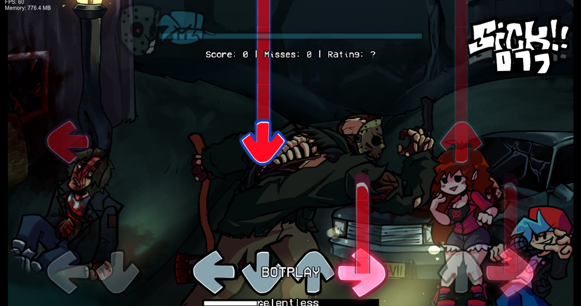 13th Friday Night: Funk Blood Mod for Friday Night Funkin' | FNF Mods