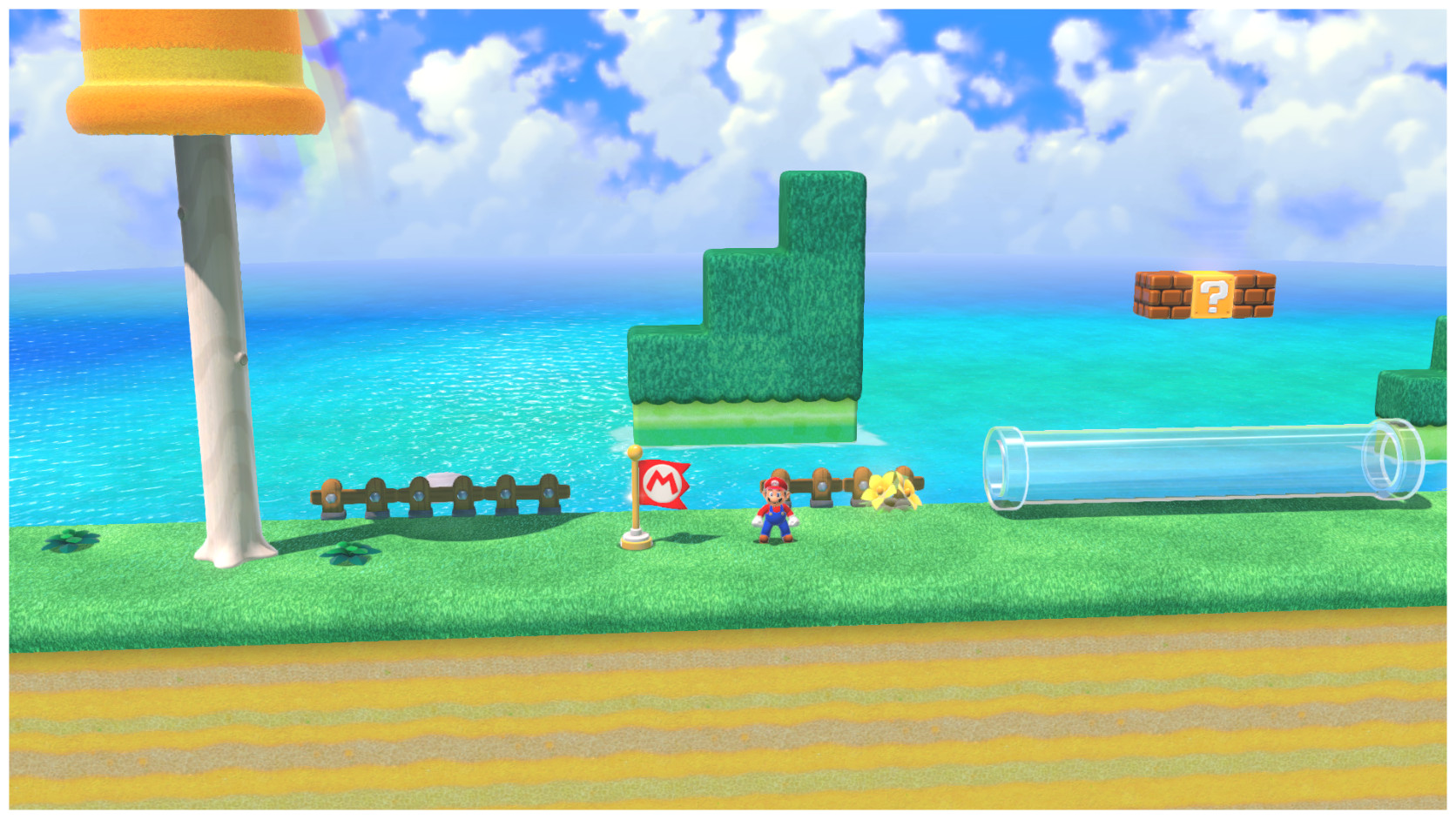 Super Mario Wonder 1-1 in 3D World Mod for Super Mario 3D World ...
