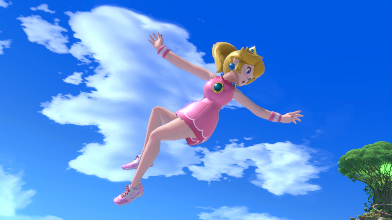 Peach (Tennis Aces) Mod for Super Smash Bros. Ultimate | SSBU Mods
