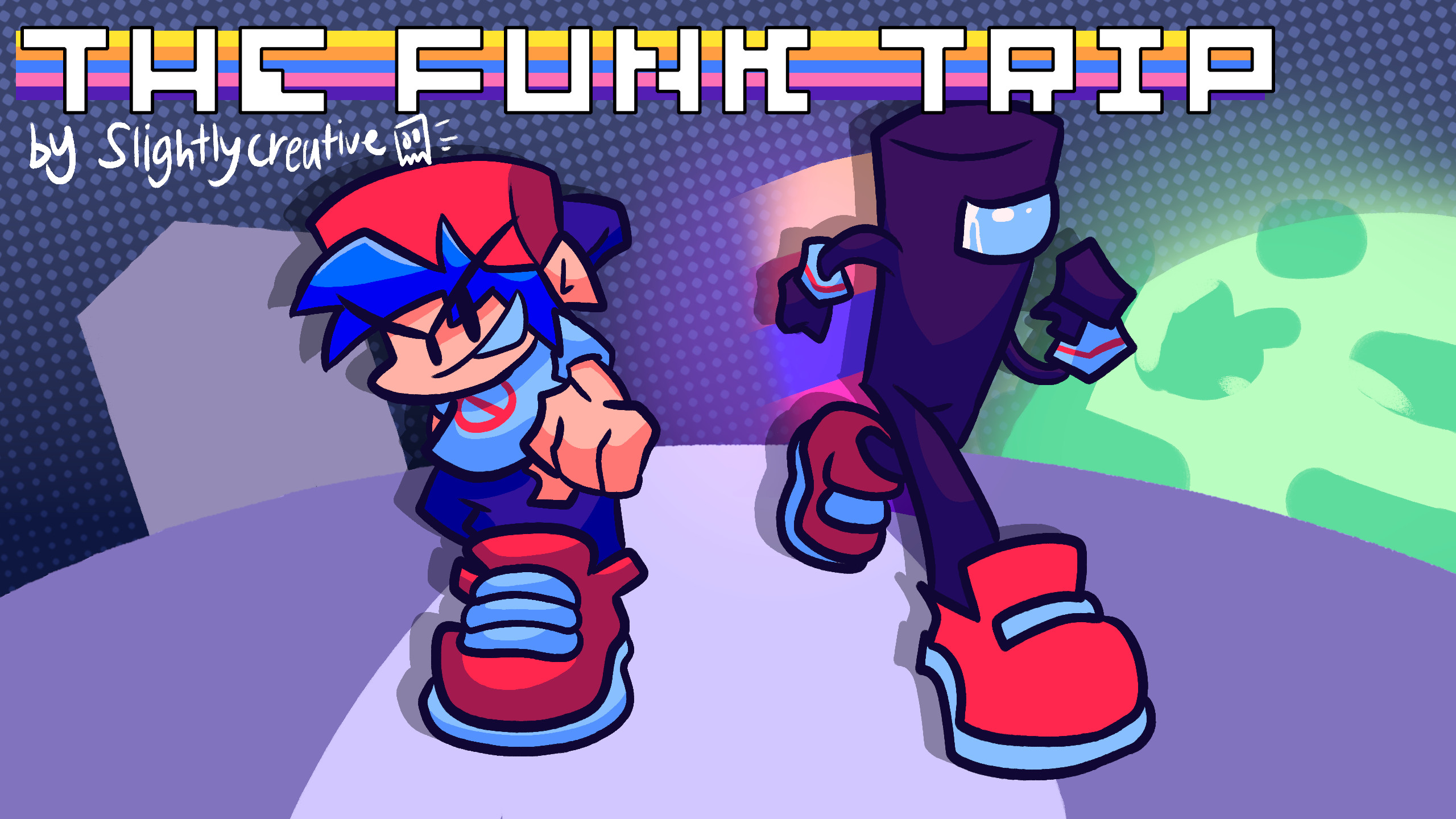 THE FUNK.TRIP (vs. Commander Video) Mod for Friday Night Funkin' | FNF Mods