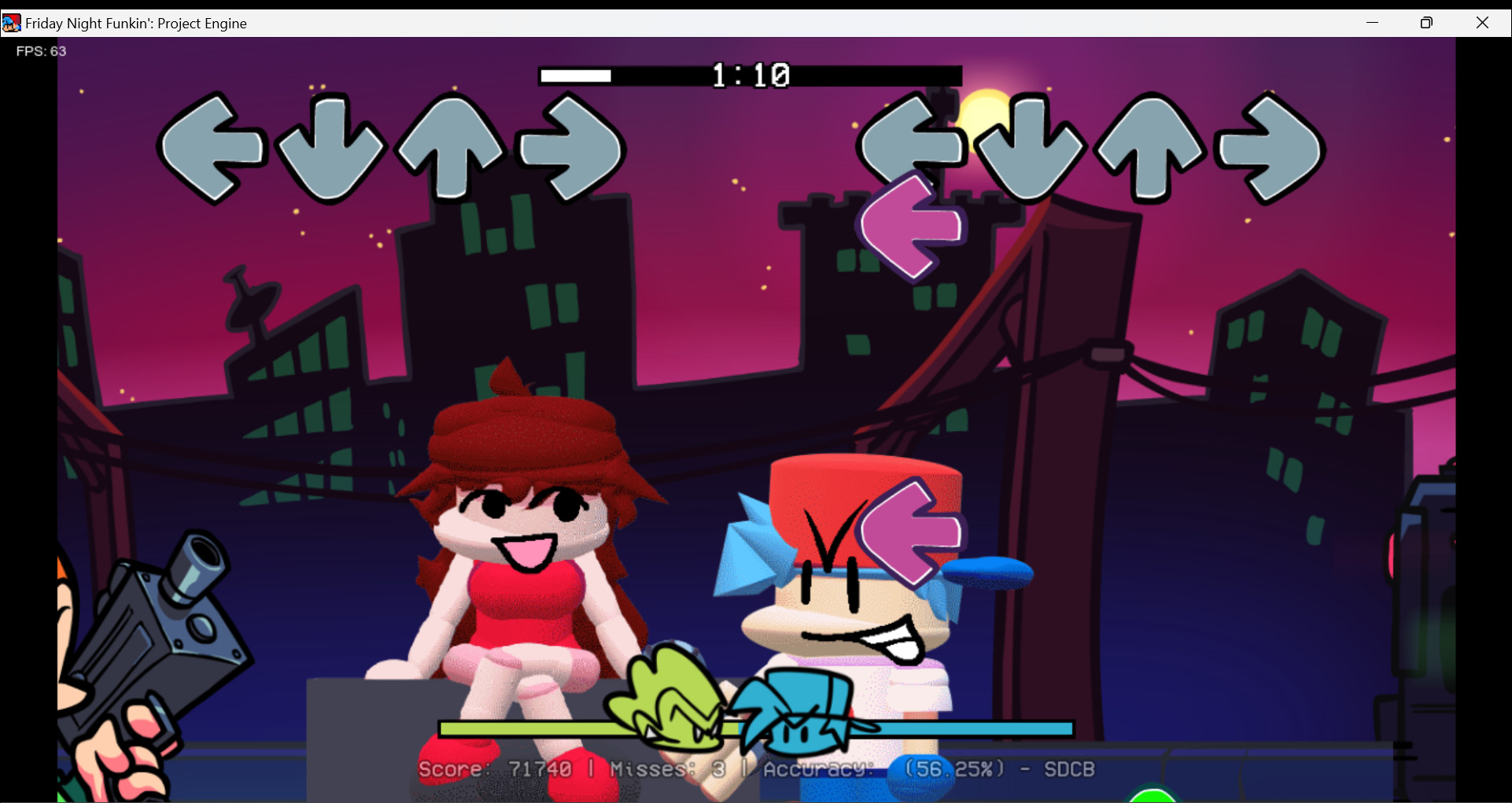 Bf And Gf 3d Mod for Friday Night Funkin' | FNF Mods