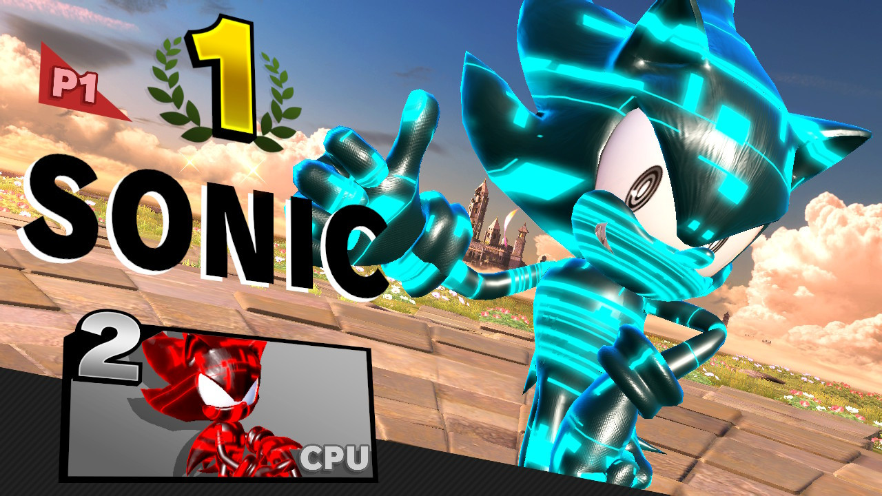 Cyber Super Sonic Mod for Super Smash Bros. Ultimate | SSBU Mods