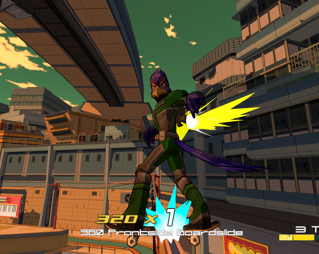 Falco (Star Fox) Mod for Bomb Rush Cyberfunk | BRC Mods