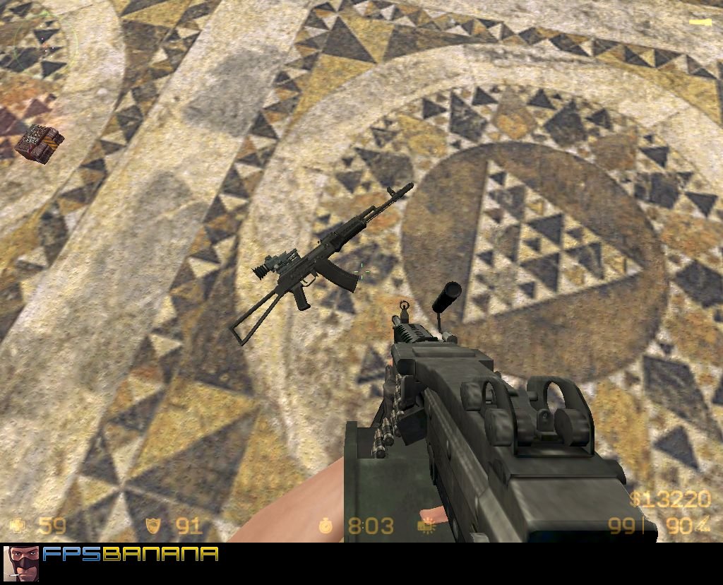 AKSN-74+1p29 scope Mod for Counter-Strike: Condition Zero | CS:CZ Mods