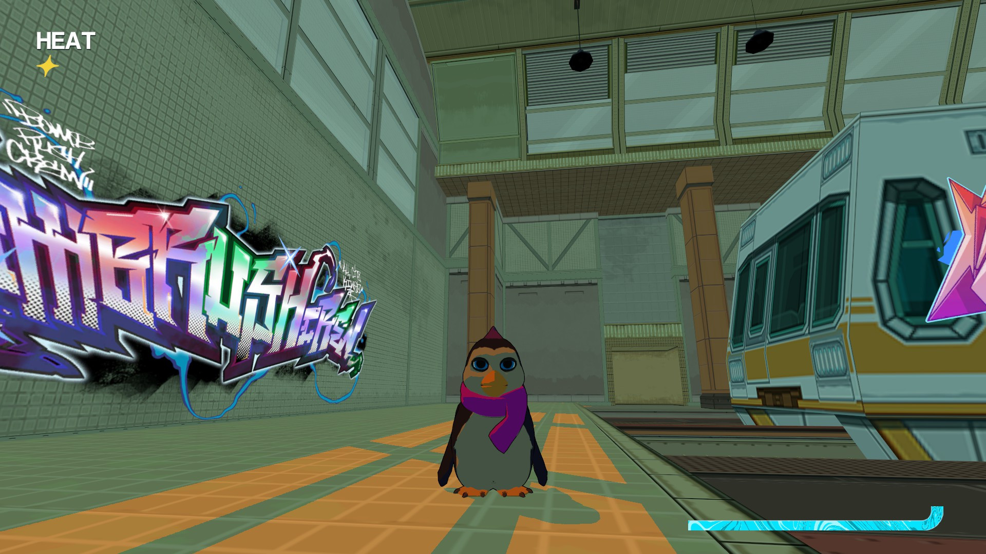 Penta Penguin Mod for Bomb Rush Cyberfunk | BRC Mods