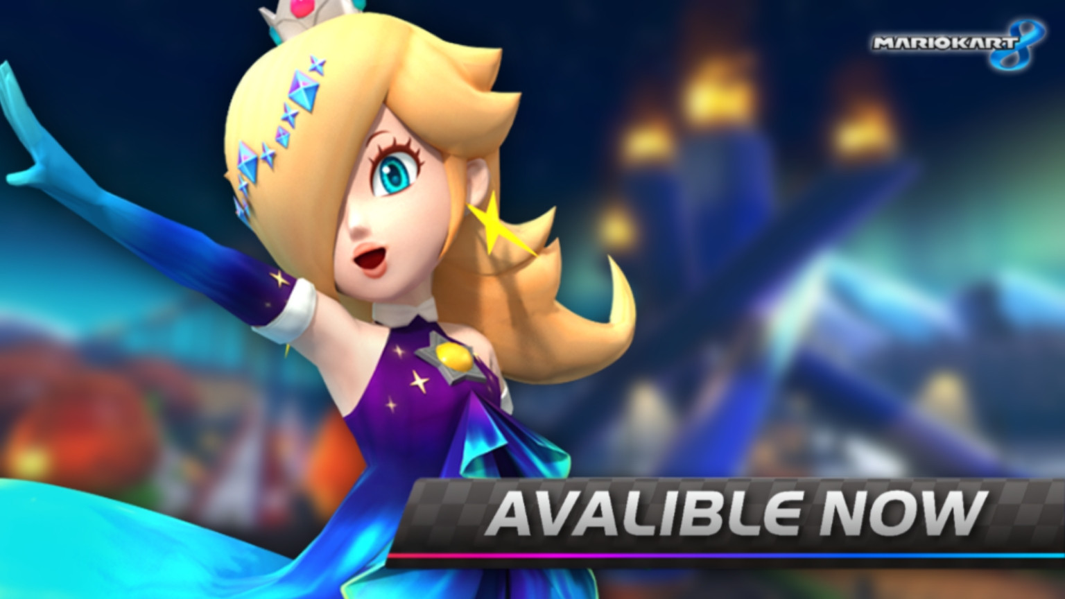 Rosalina (Aurora) [w/Tour animations] Mod for Mario Kart 8 | MK8 Mods