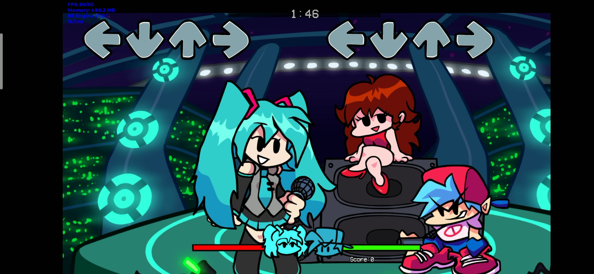 FNF VS Miku 1.0 psych engine Mod for Friday Night Funkin' | FNF Mods