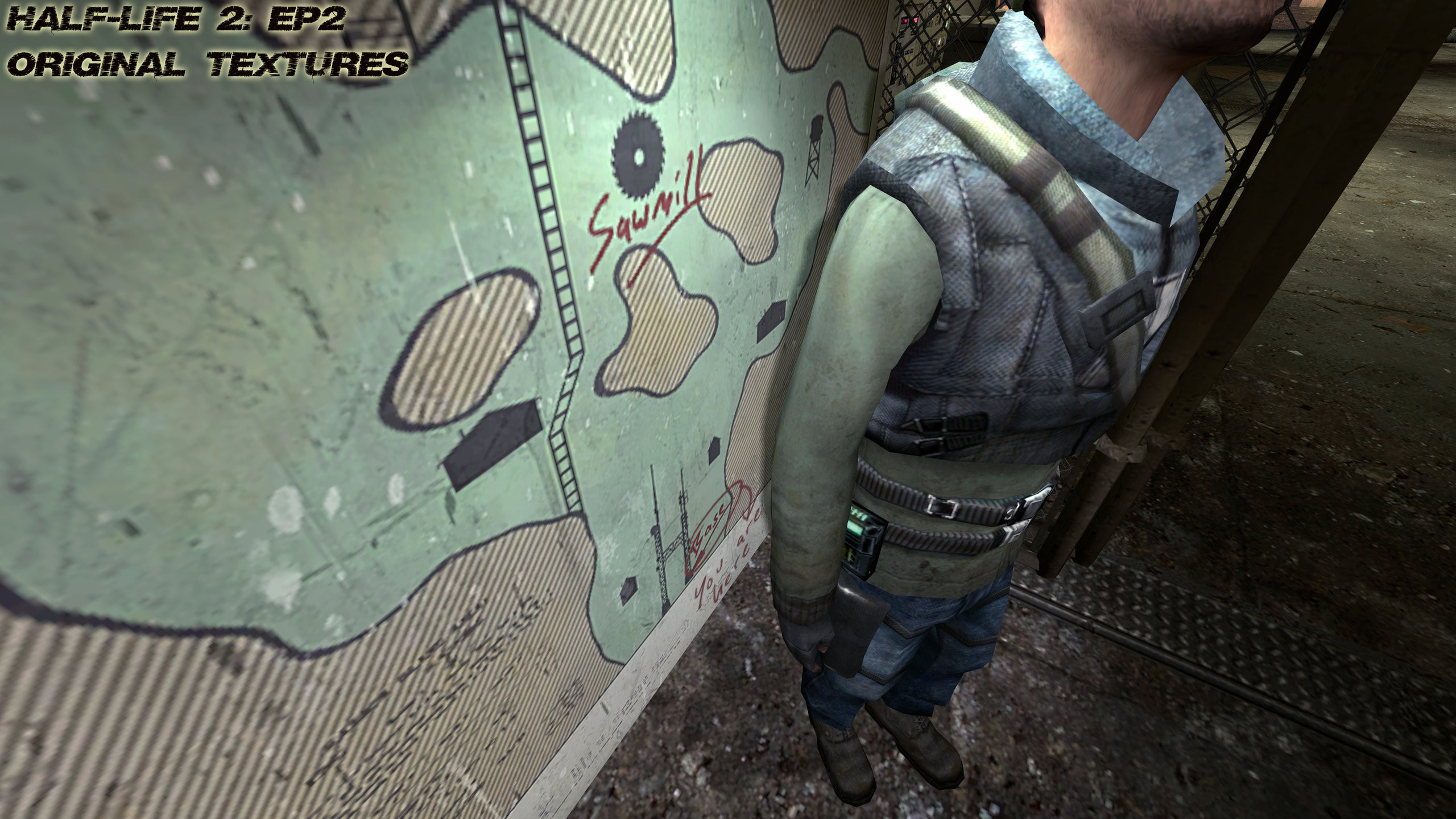 Half-Life 2: Episode Two 4X AI Textures Mod for Half-Life 2 | HL2 Mods