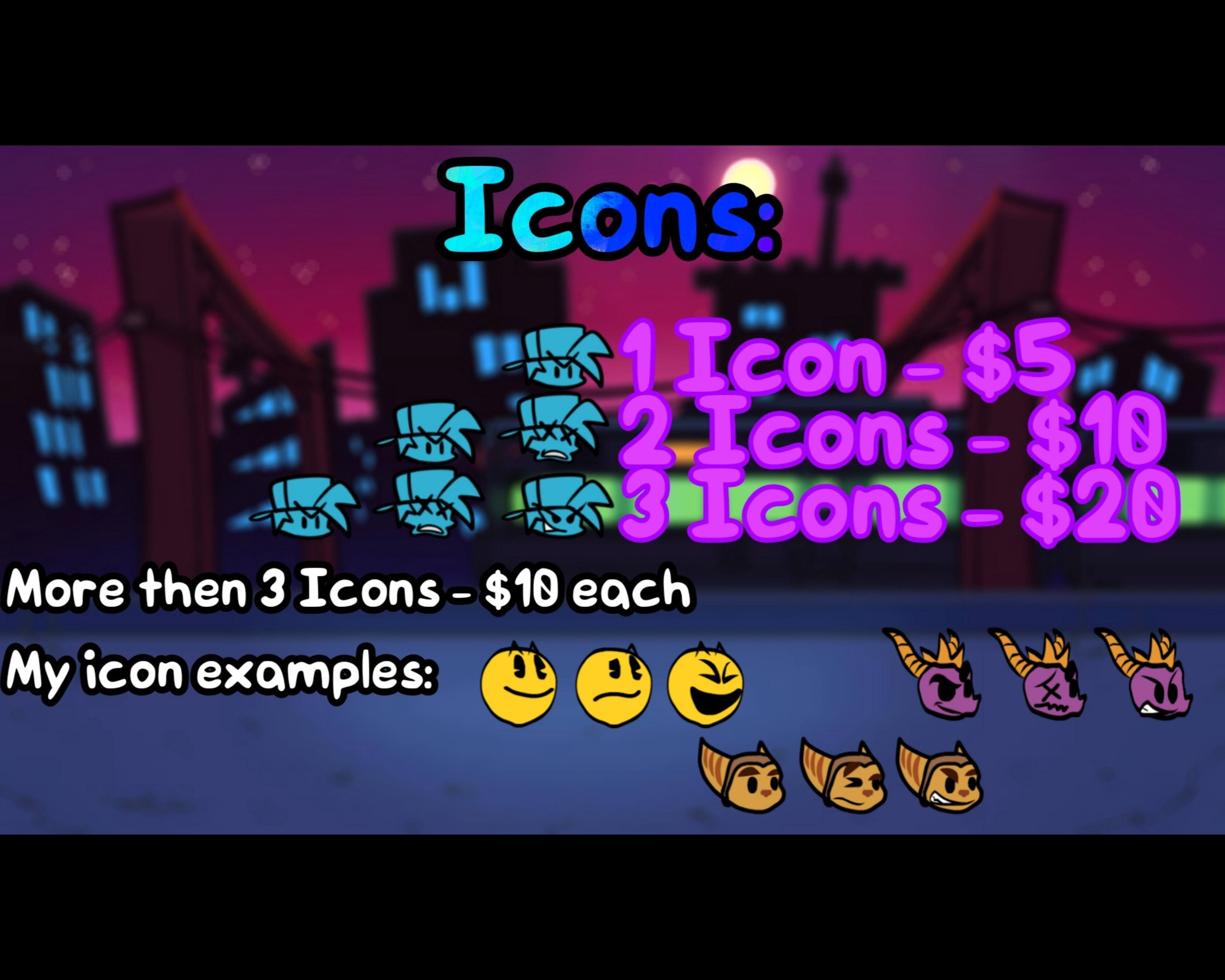 FNF Commissions Open - THIS IS NOT A MOD!!! Mod for Friday Night Funkin ...