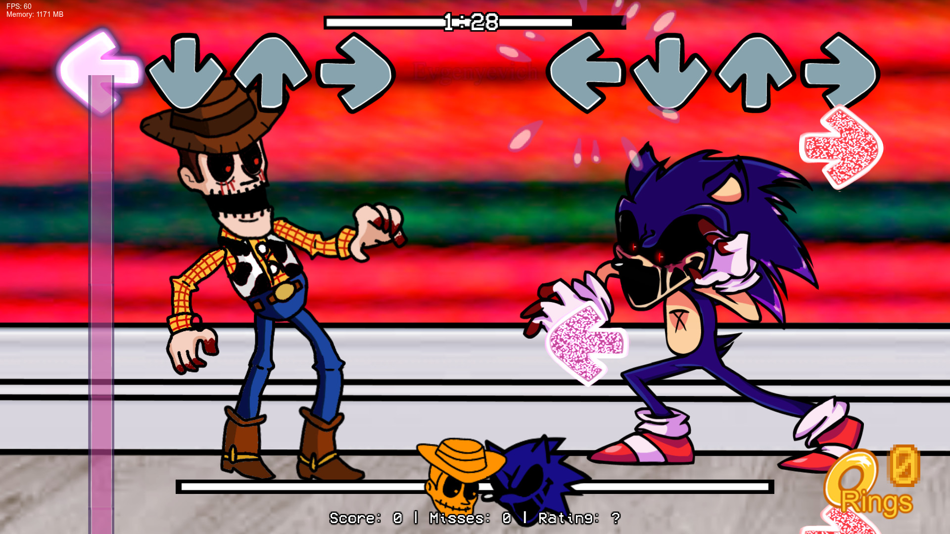 Woody.Exe VS Sonic.Exe Mod for Friday Night Funkin' | FNF Mods