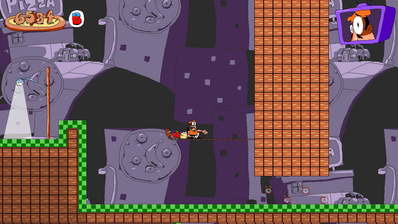Tileset demo golf gutter Mod for Pizza Tower | PT Mods