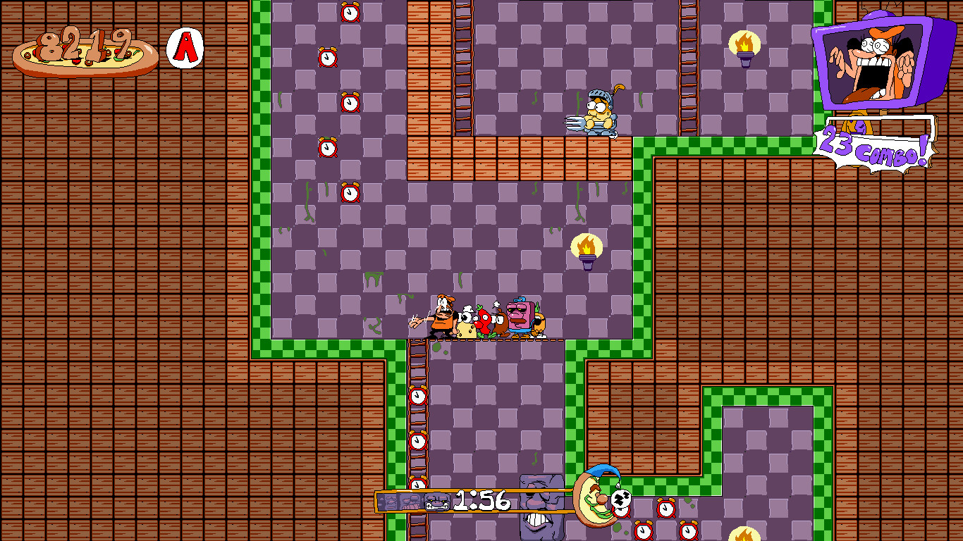 Tileset demo golf gutter Mod for Pizza Tower | PT Mods