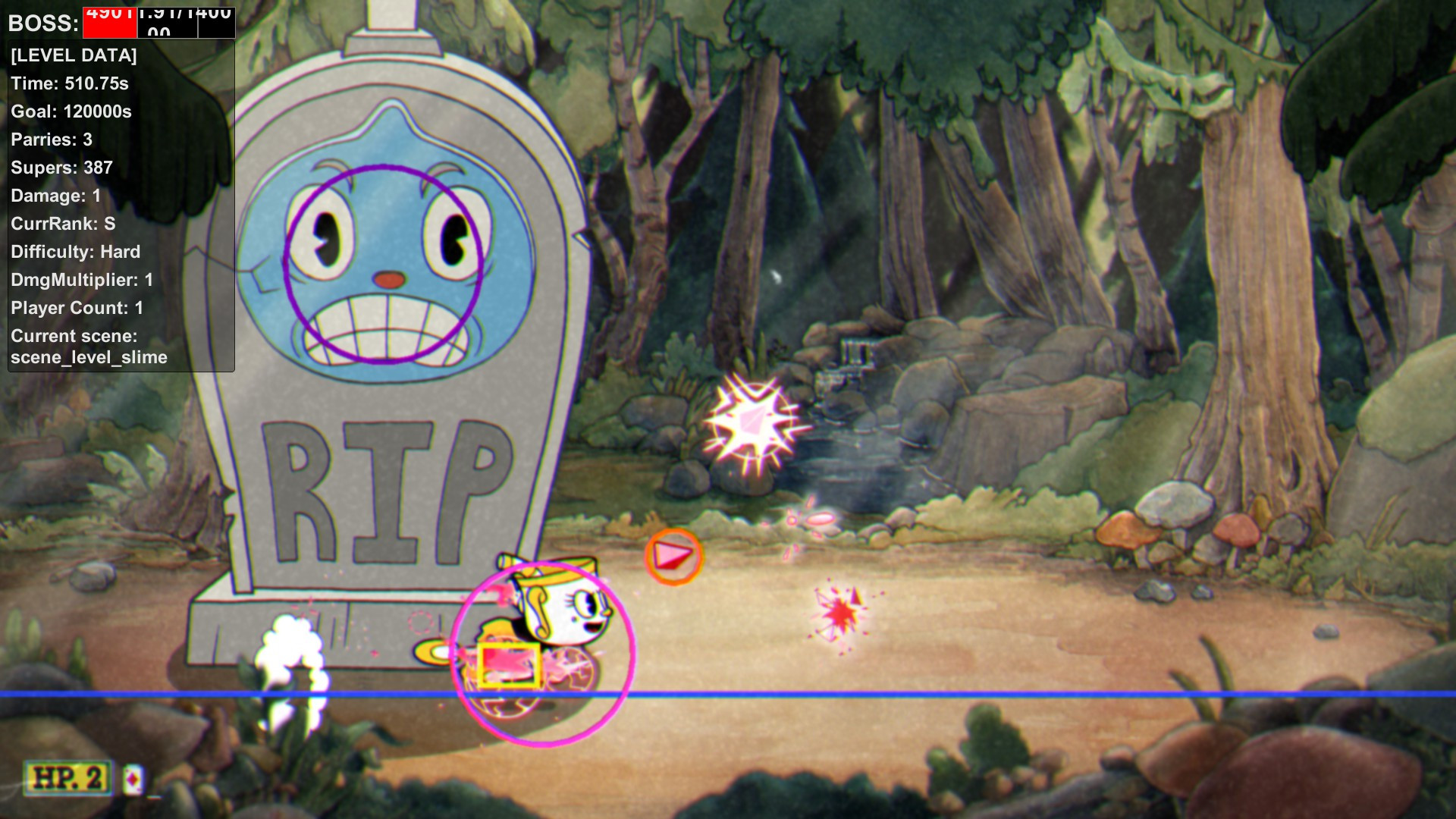 100x Goopy Le Grande HP Mod for Cuphead | Cuphead Mods