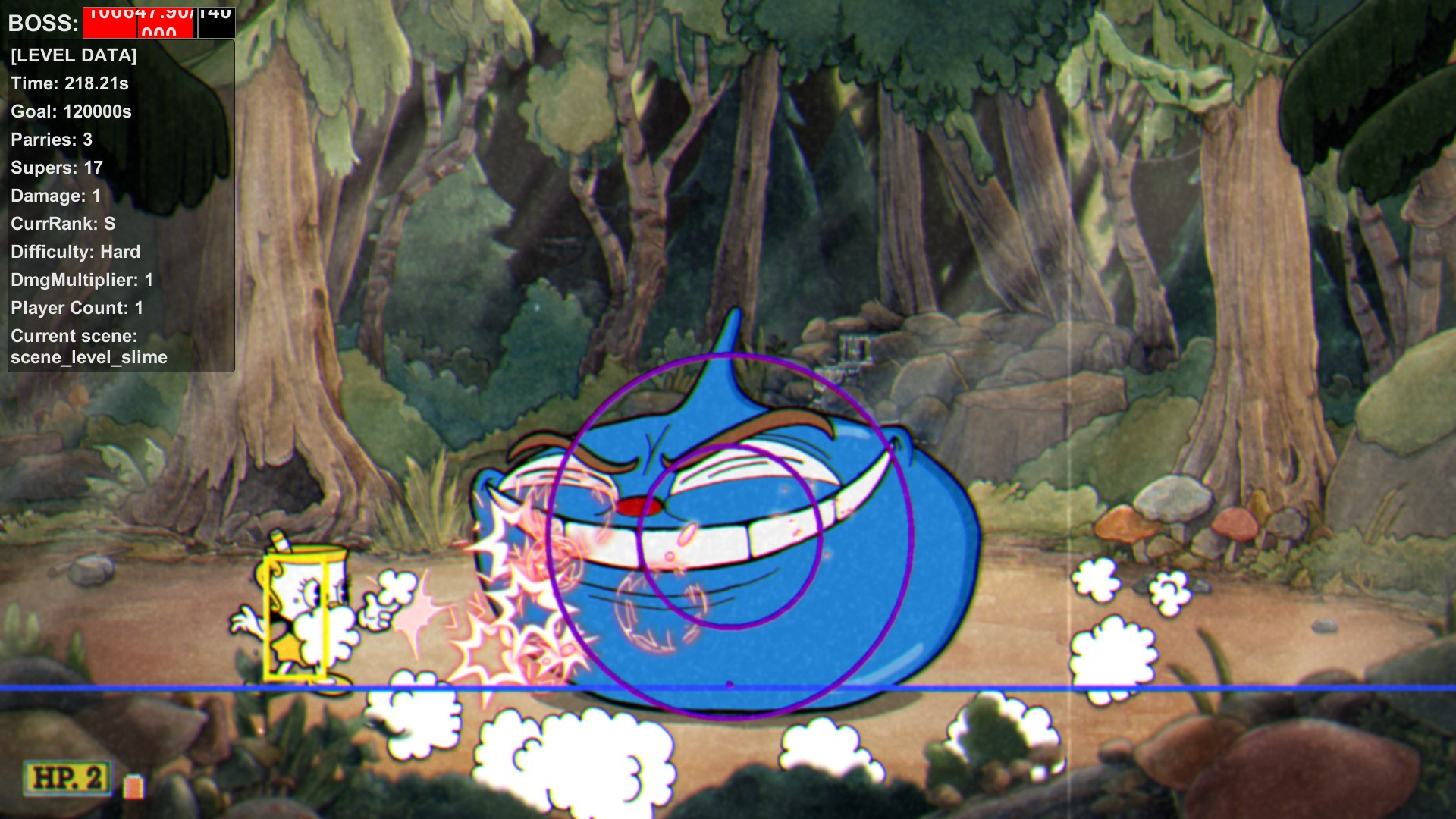 100x Goopy Le Grande HP Mod for Cuphead | Cuphead Mods