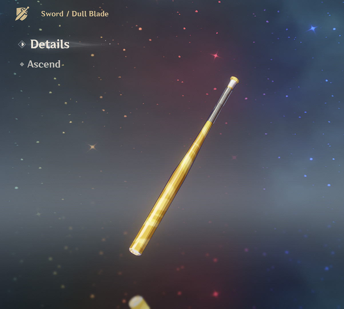 Travelers Baseball bat Mod for Genshin Impact | GI Mods