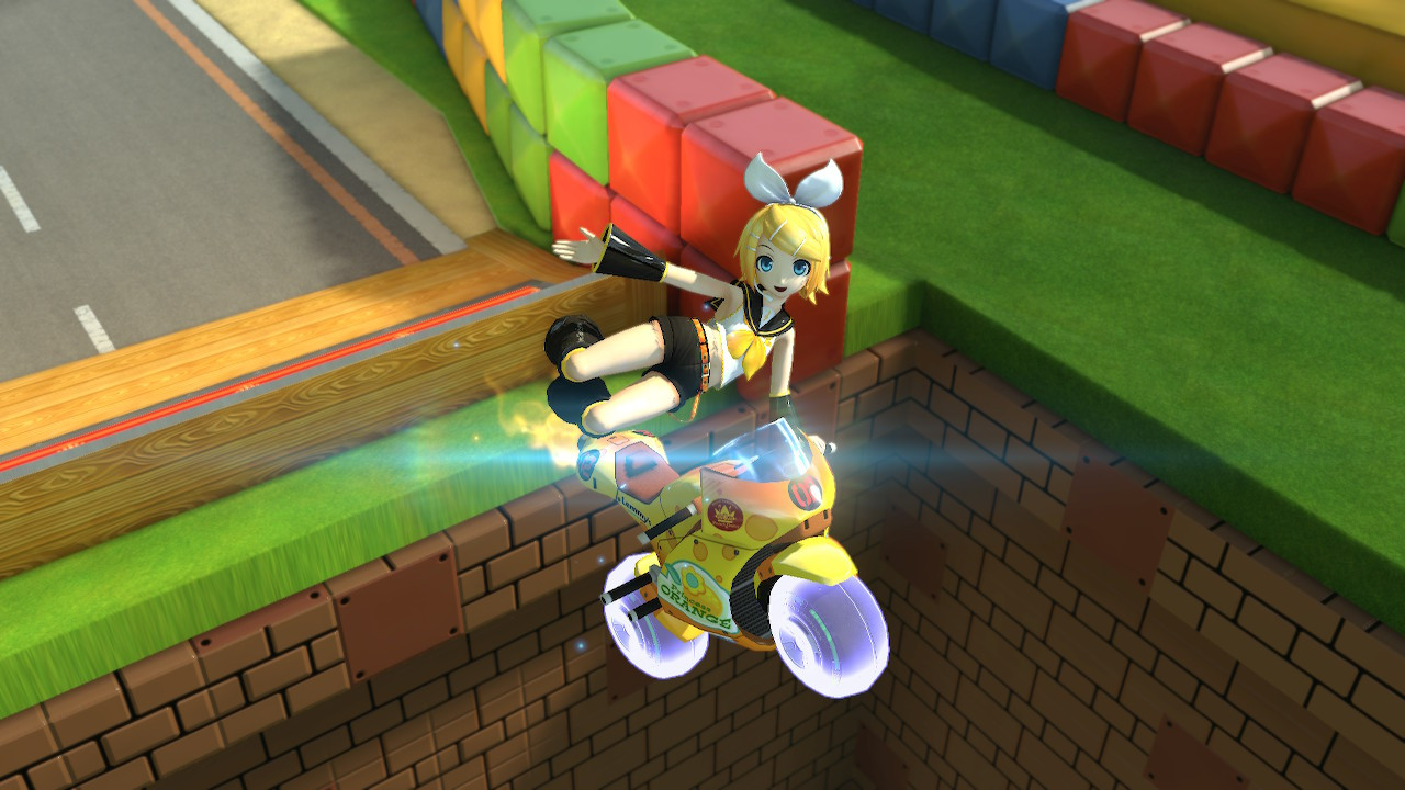 Kagamine Rin MK8DX Mod for Mario Kart 8 Deluxe | MK8D Mods