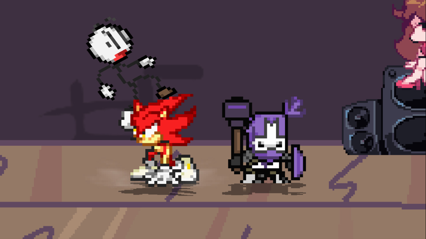 Newgrounds rumble + Unlockable Boyfriend (CMC+ V8) Mod for Super Smash Bros. Crusade | SSBC Mods