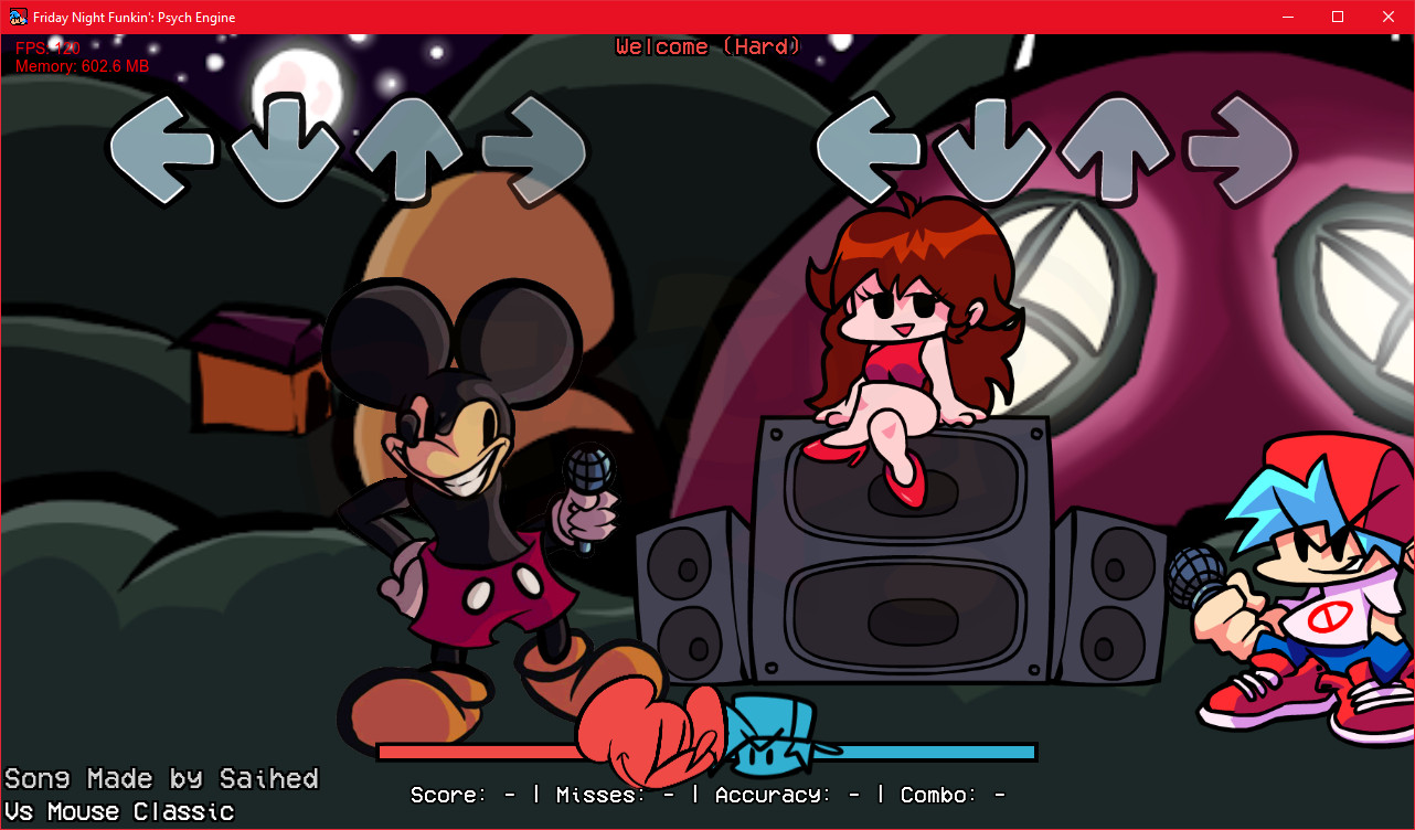 Vs Mouse Classic Edition Mod for Friday Night Funkin' | FNF Mods