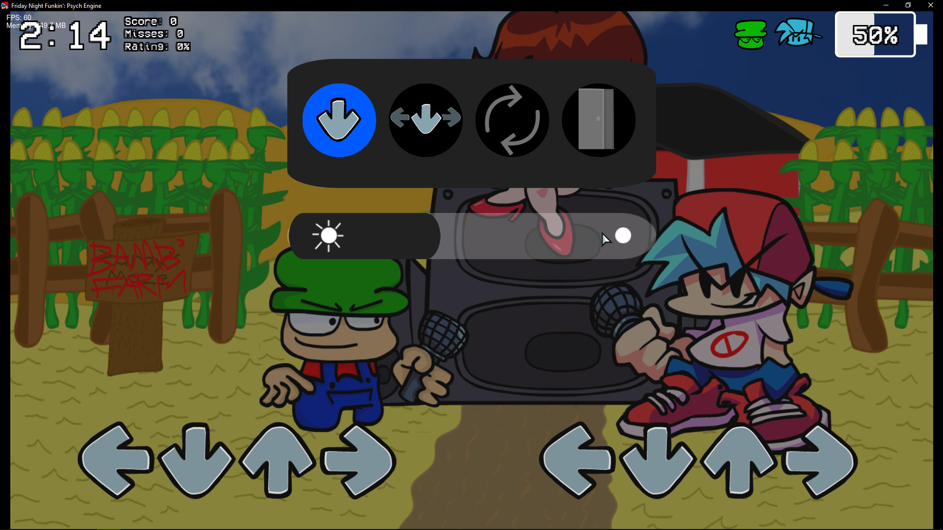 Android HUD Mod for Friday Night Funkin' | FNF Mods