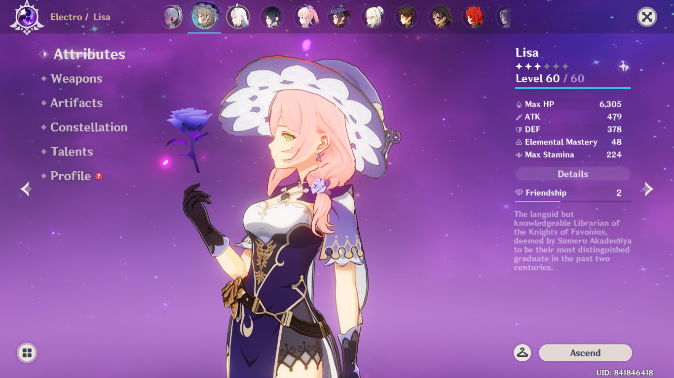 pink hair lisa Mod for Genshin Impact | GI Mods