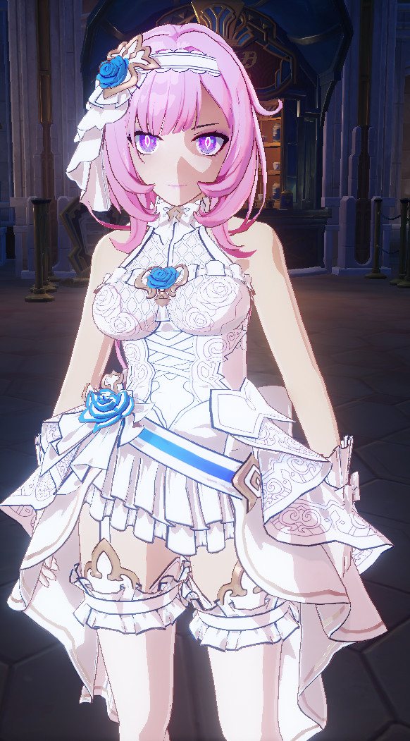 Wedding Aether-(Elysia) ver face edit Mod for Genshin Impact | GI Mods