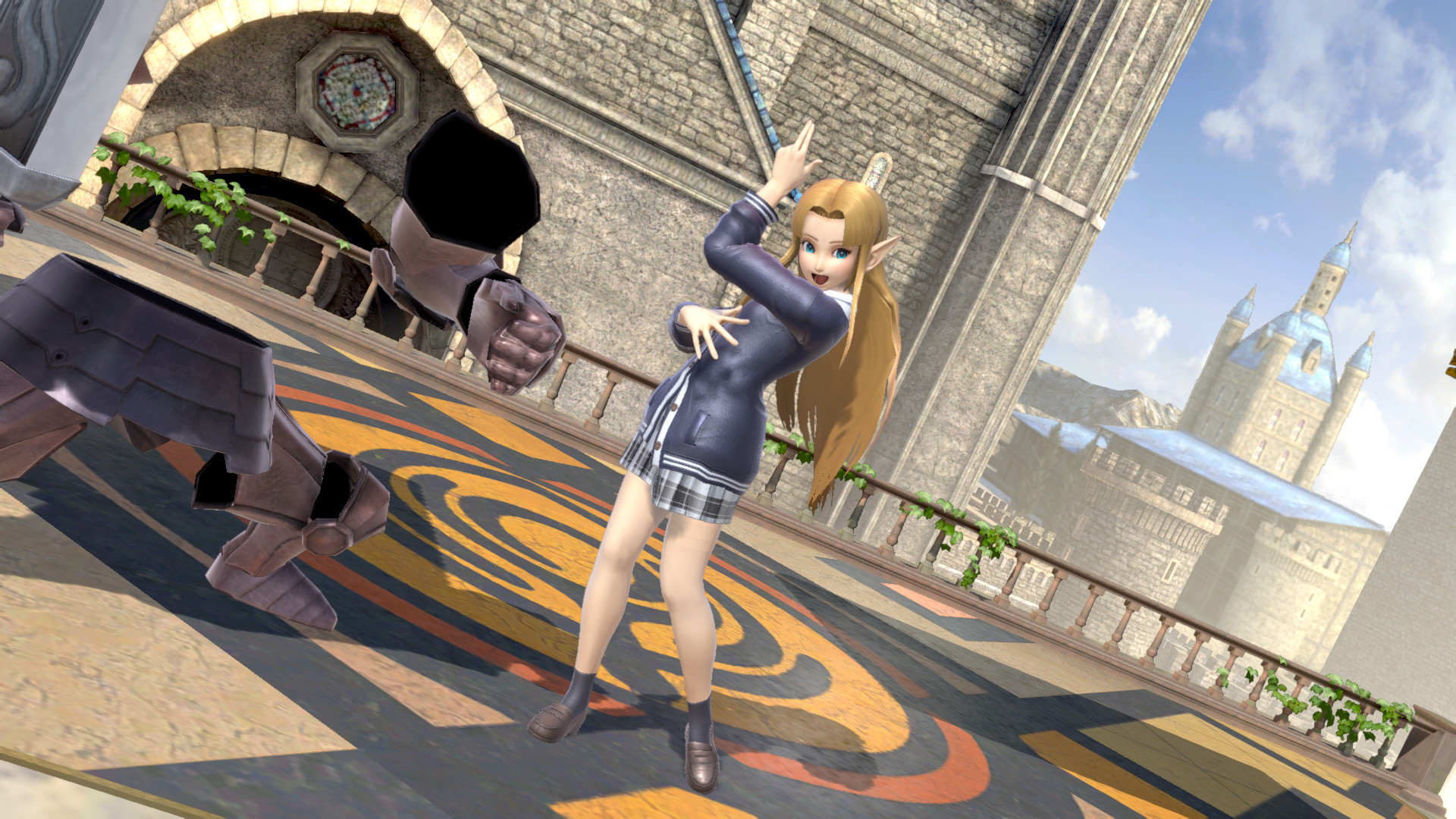 School Zelda Mod for Super Smash Bros. Ultimate | SSBU Mods