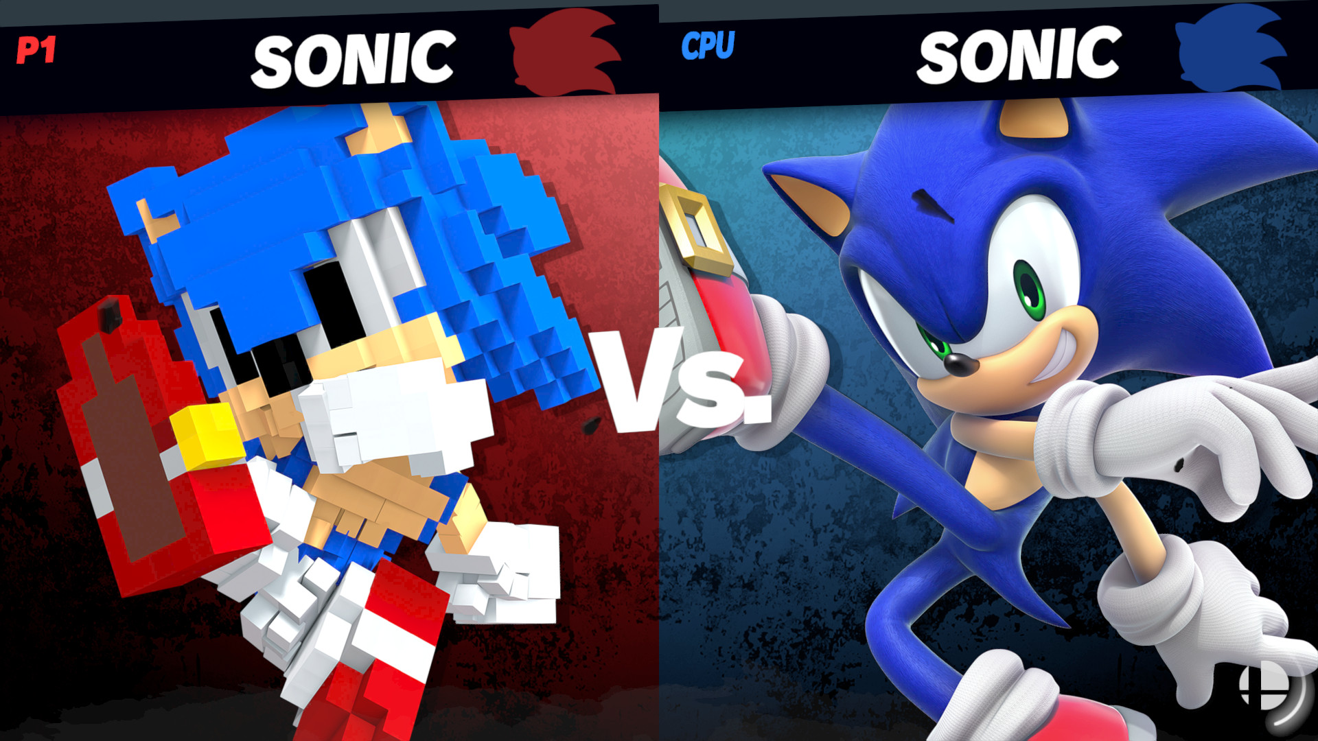 Voxel Sonic (Sonic Superstars) Mod for Super Smash Bros. Ultimate ...