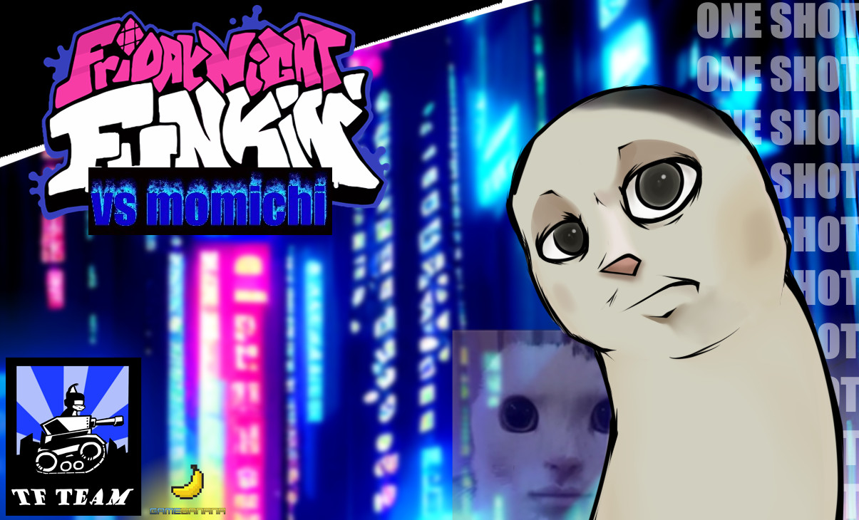EPIC MOMICHI ONESHOT' Mod for Friday Night Funkin' | FNF Mods