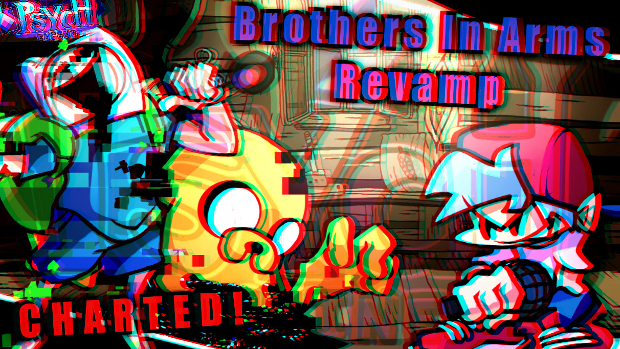 Brothers In Arms Revamp CHARTED! Mod for Friday Night Funkin' | FNF Mods