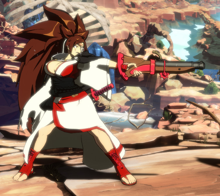 Baiken AC color pack no.1 Mod for GUILTY GEAR -STRIVE- | GGST Mods