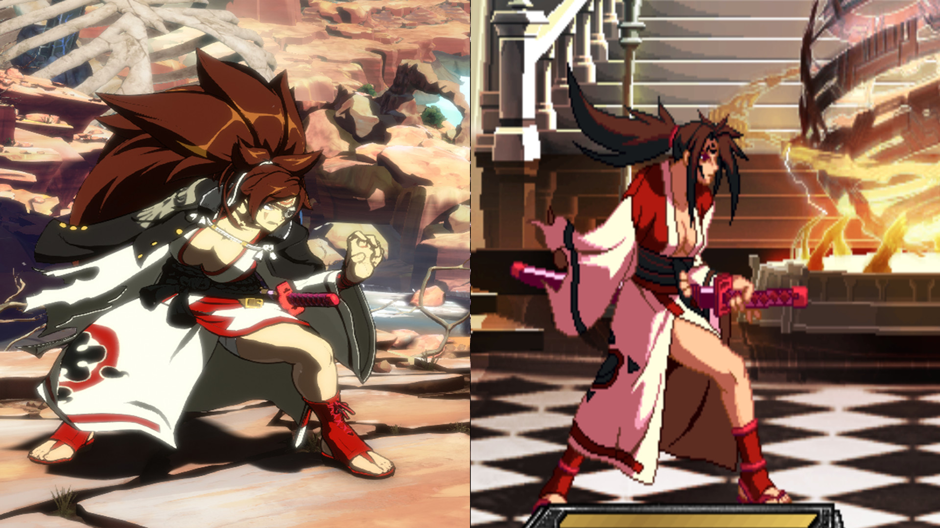 Baiken AC color pack no.1 Mod for GUILTY GEAR -STRIVE- | GGST Mods